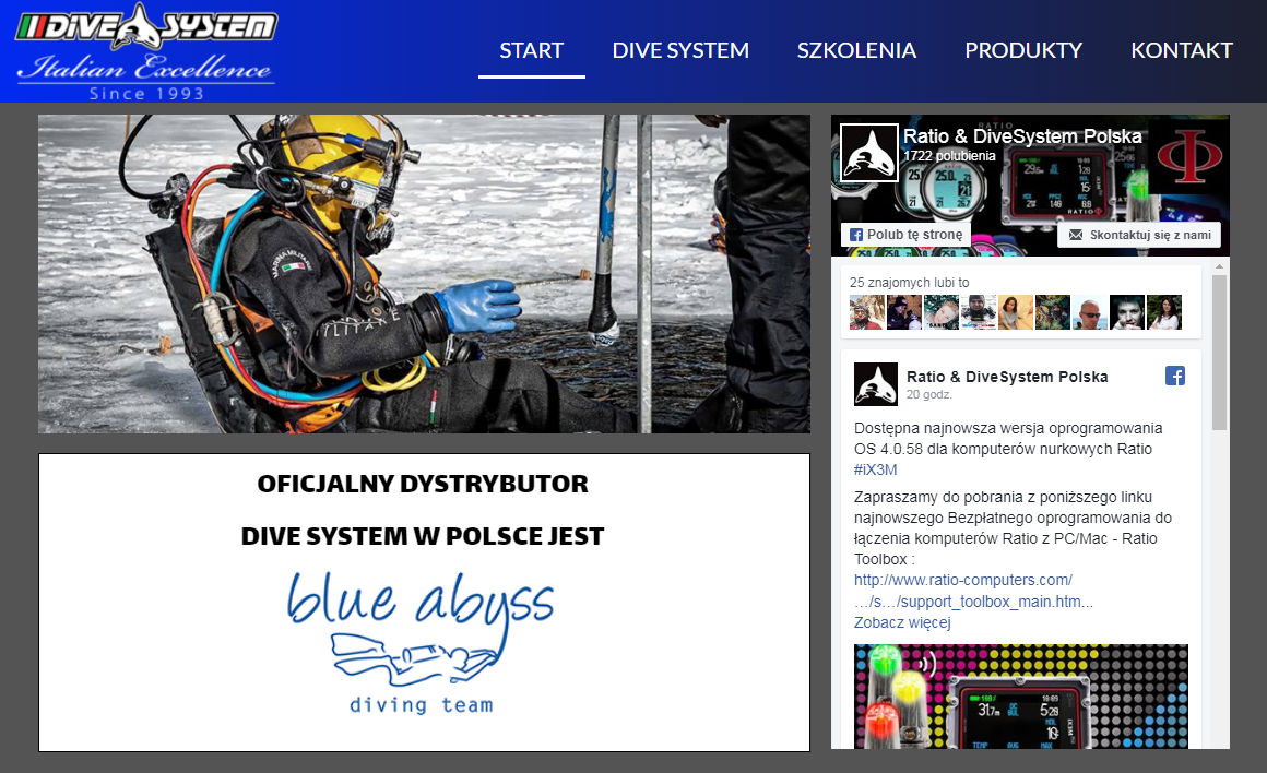 DIVE SYSTEM » START